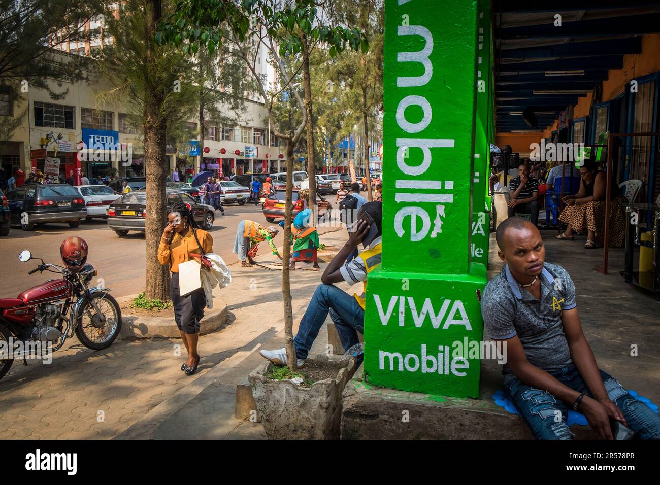 Rwanda. Kigali. daily life Stock Photo - Alamy