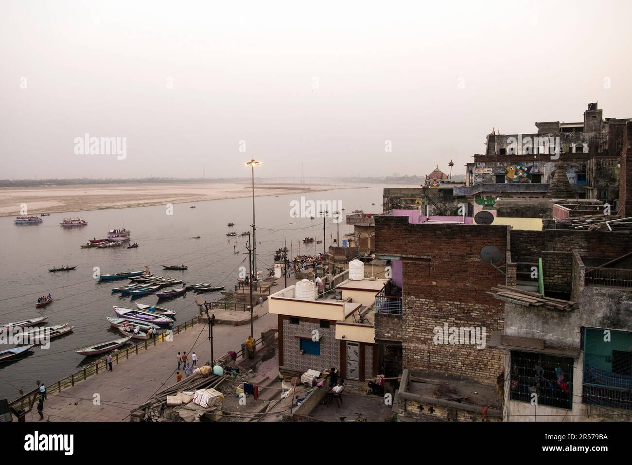 Varanasi landscape hi-res stock photography and images - Alamy