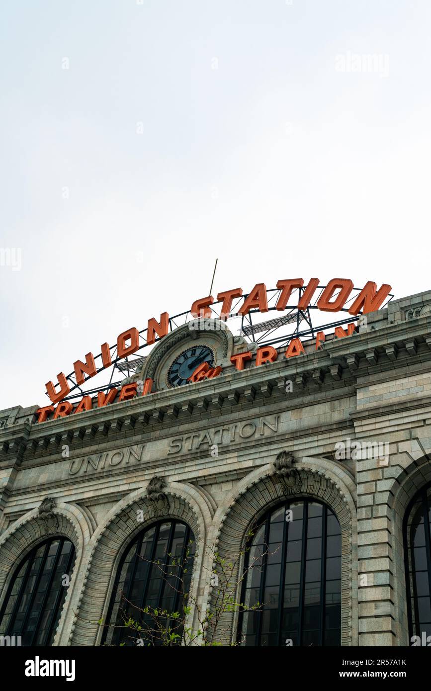 Historic colorado train depot hi-res stock photography and images - Alamy