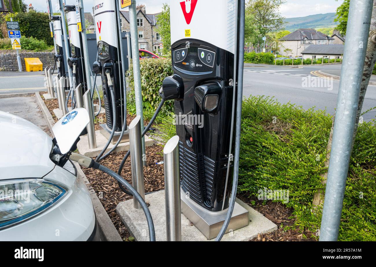 Instavolt, vehicle rapid charging public station at Booths shoppping ...