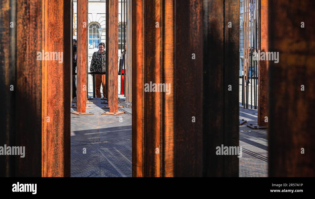 London, UK. 1st June, 2023. Turkey's Openwork/Acik Yapit installation ...