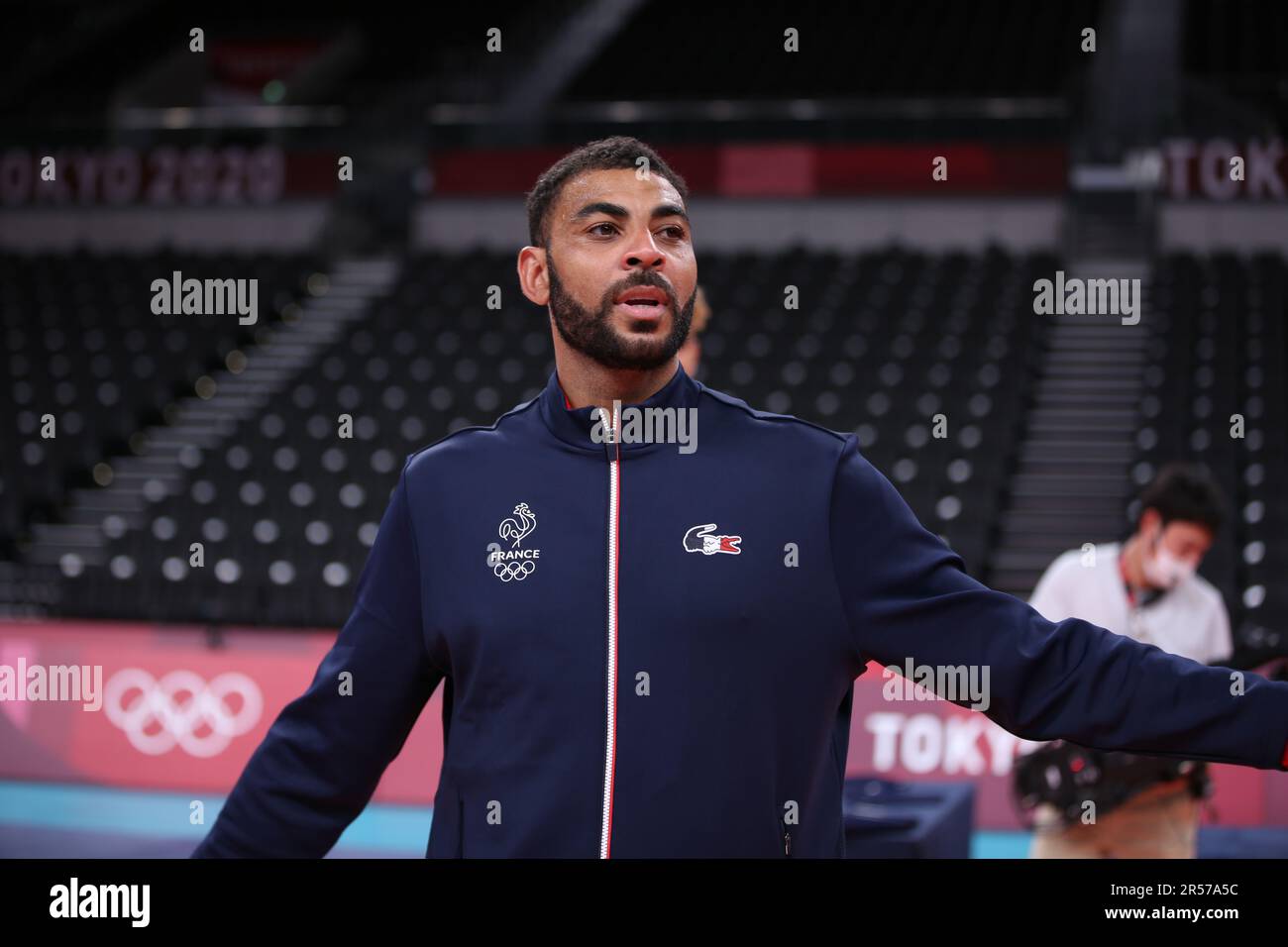 AUG 7, 2021 - Tokyo, Japan: Earvin NGAPETH of Team France wins the Gold ...