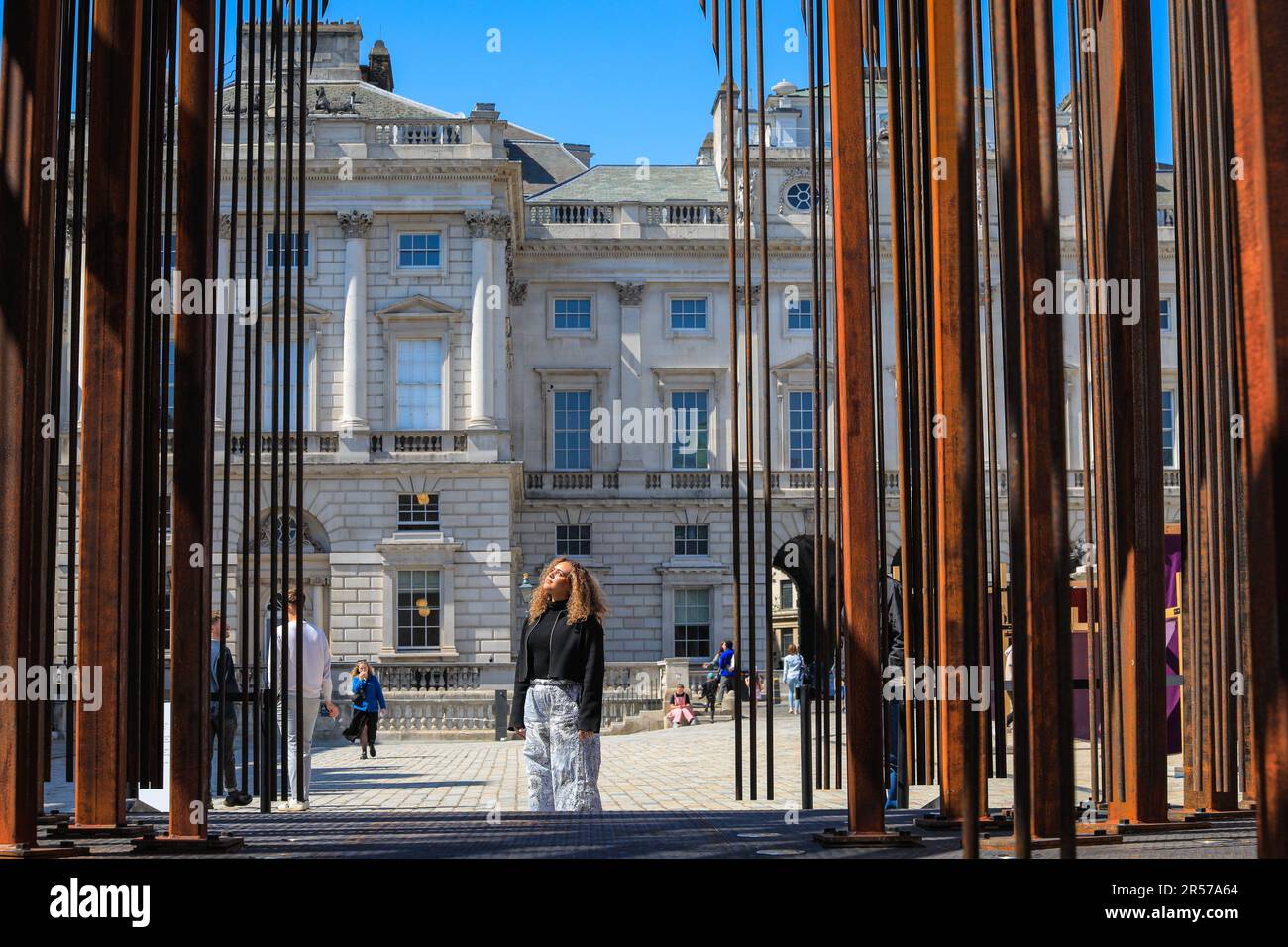 London, UK. 1st June, 2023. Staff pose with the installation. Turkey's ...