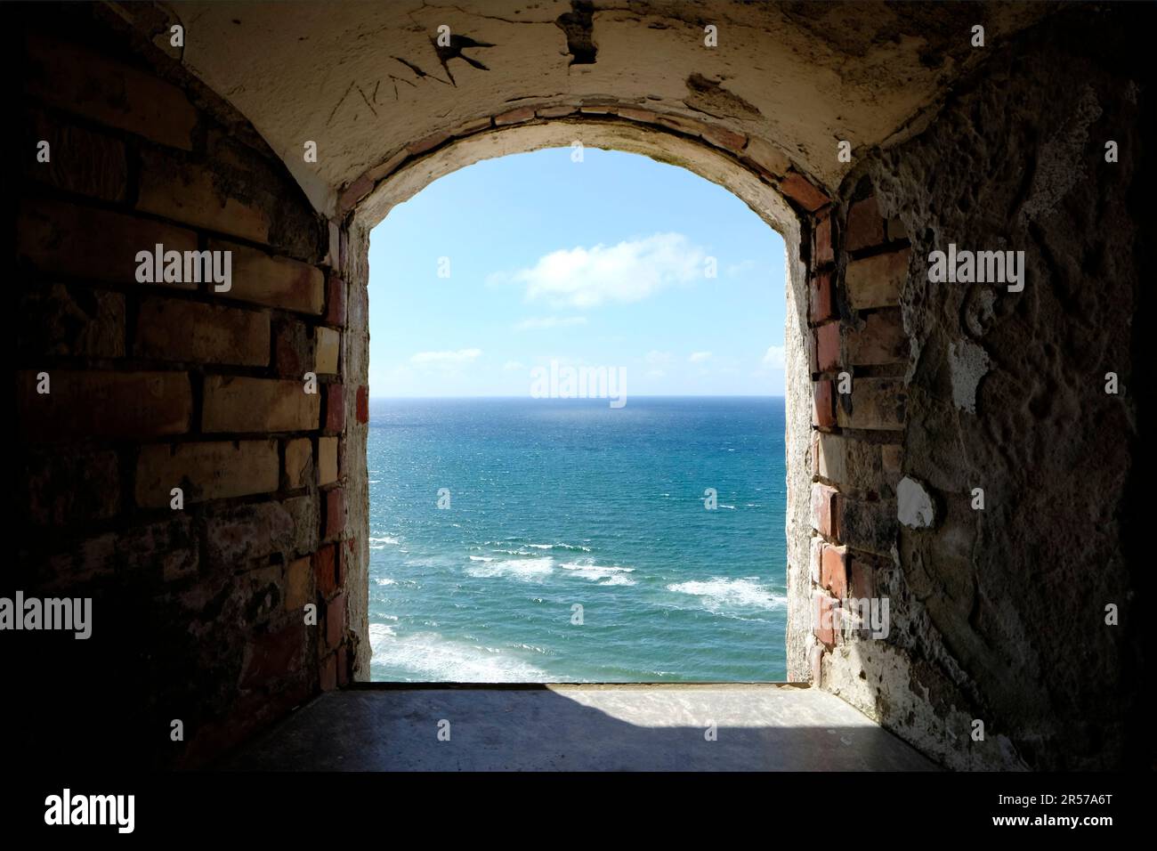 Denmark. Lonstrup. View from Rubjerg Knude lighthouse Stock Photo - Alamy