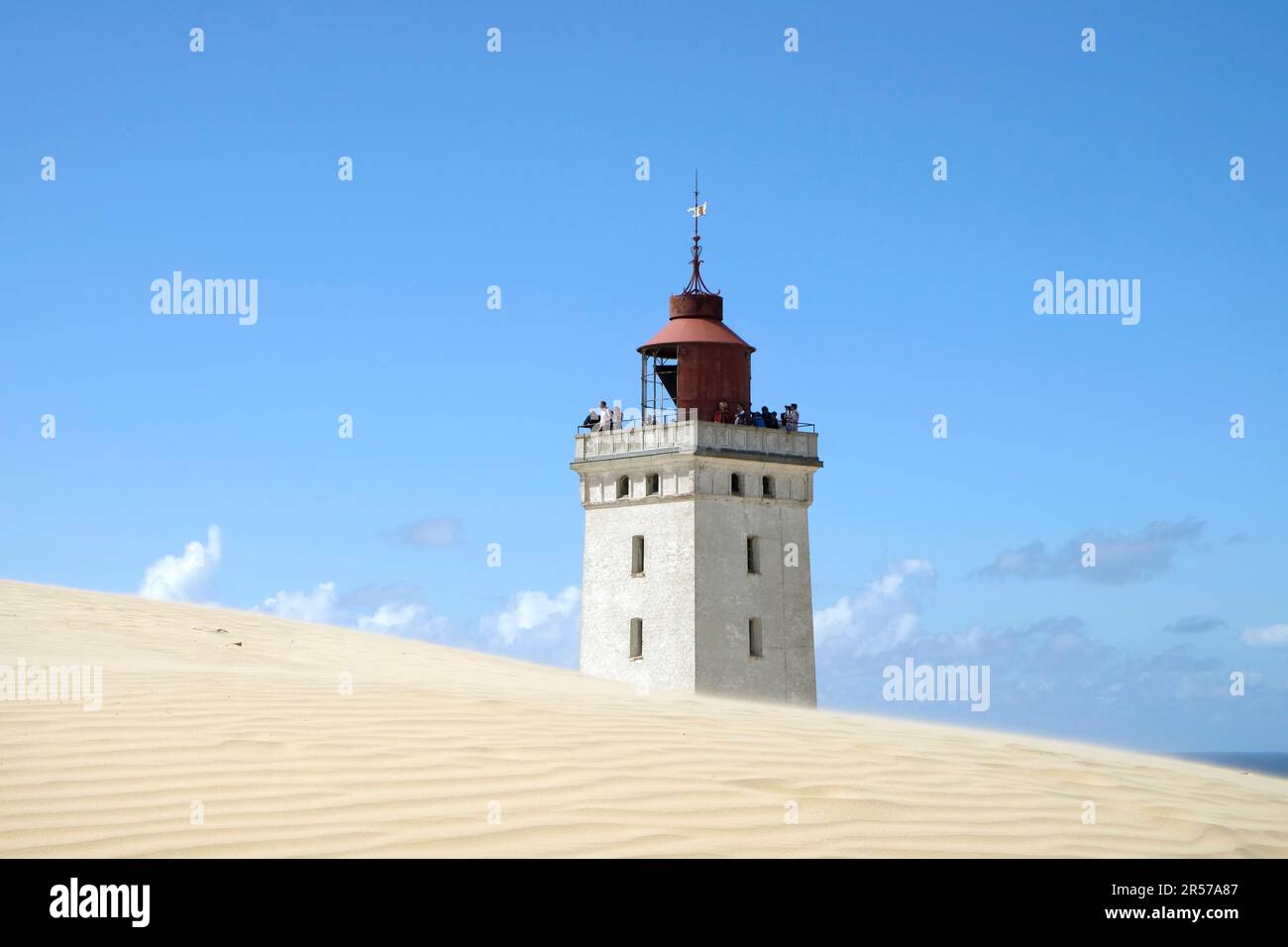 Denmark. Lonstrup. Rubjerg Knude lighthouse Stock Photo - Alamy
