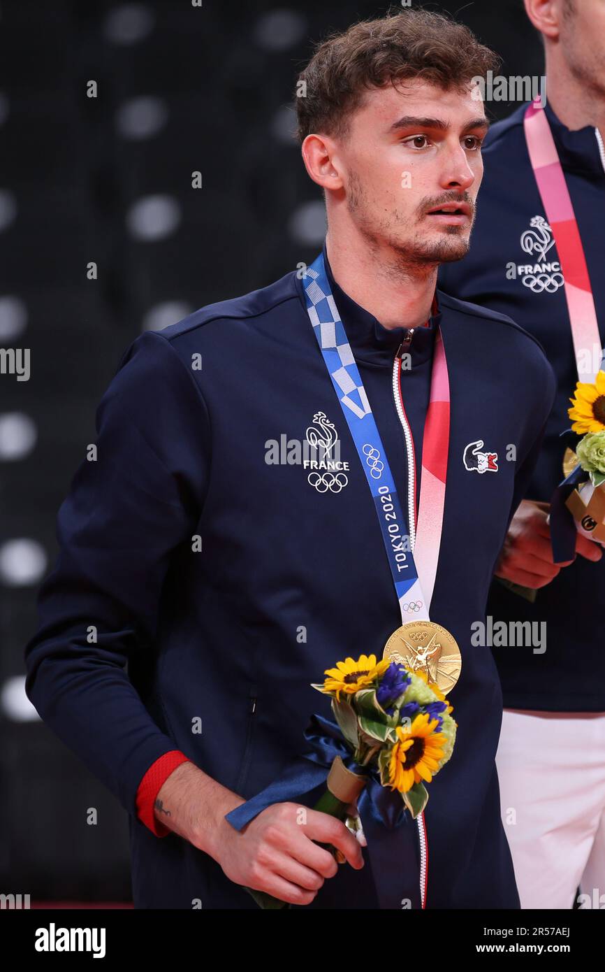 AUG 7, 2021 - Tokyo, Japan: Jean PATRY of Team France wins the Gold ...