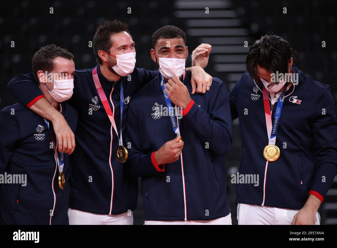 AUG 7, 2021 - Tokyo, Japan: Earvin NGAPETH of Team France wins the Gold ...