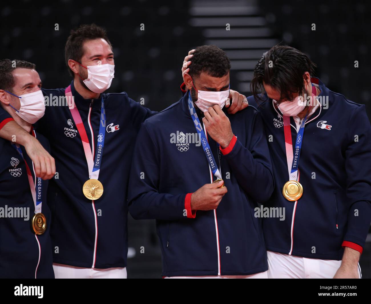 AUG 7, 2021 - Tokyo, Japan: Earvin NGAPETH of Team France wins the Gold ...