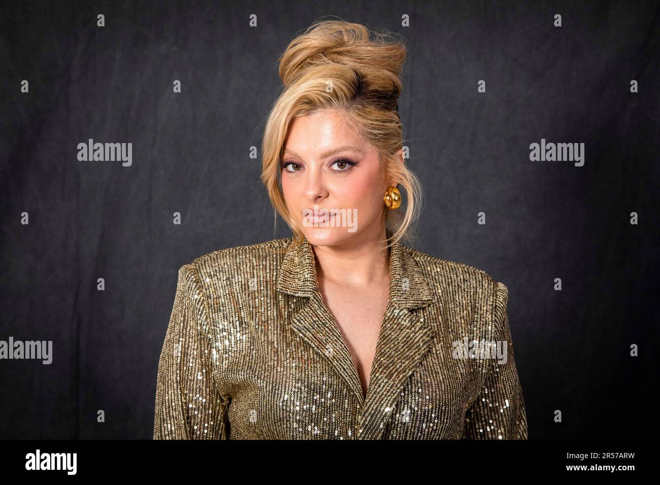 Bebe Rexha poses for a portrait in New York on March 9, 2023, to ...