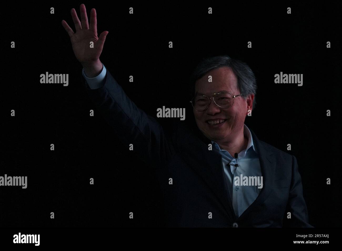 Taipei, Taiwan. 01st June, 2023. Charles Liang, CEO of Supermicro at a ...