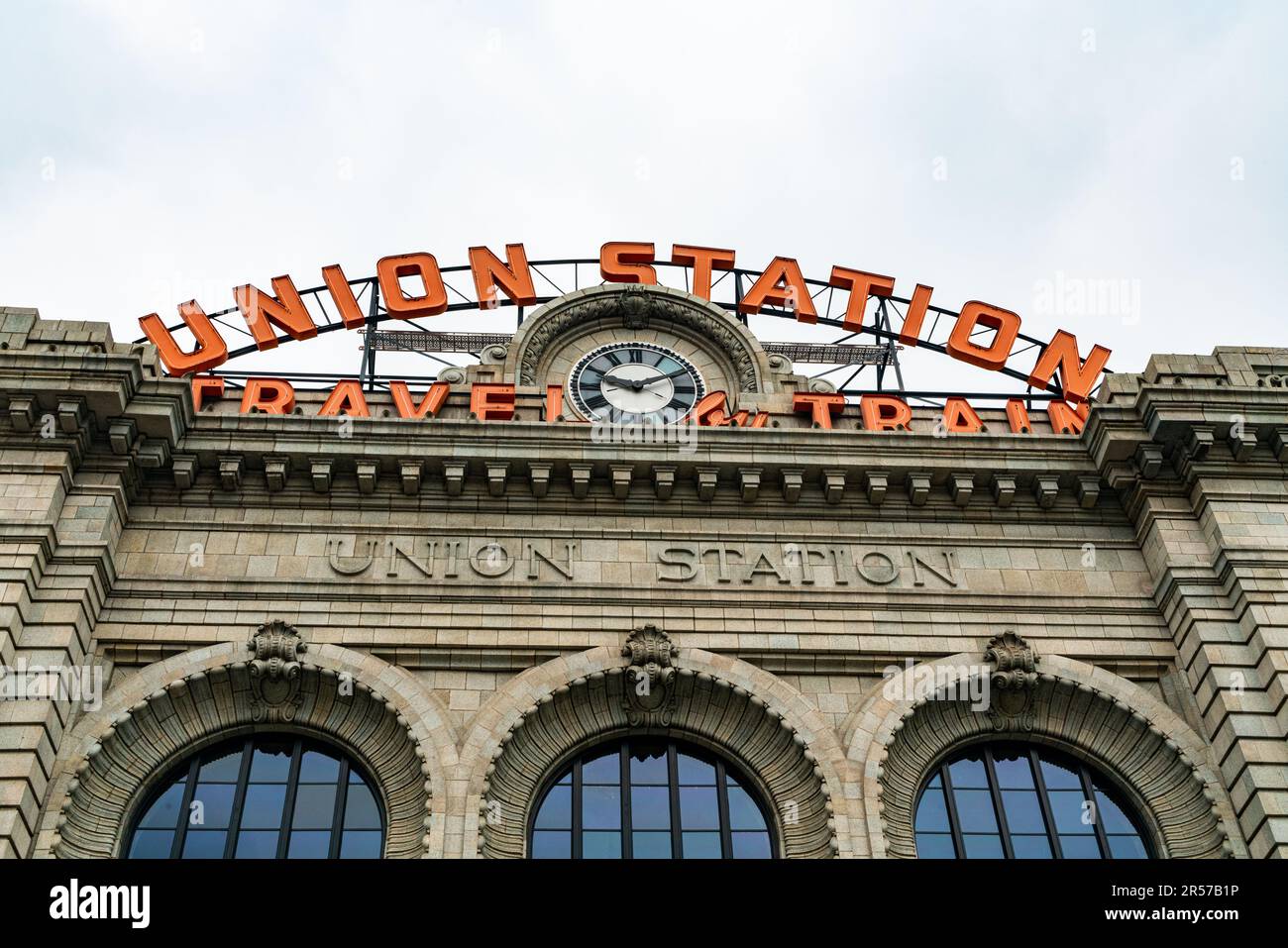 Denver union station railway train hi-res stock photography and images ...
