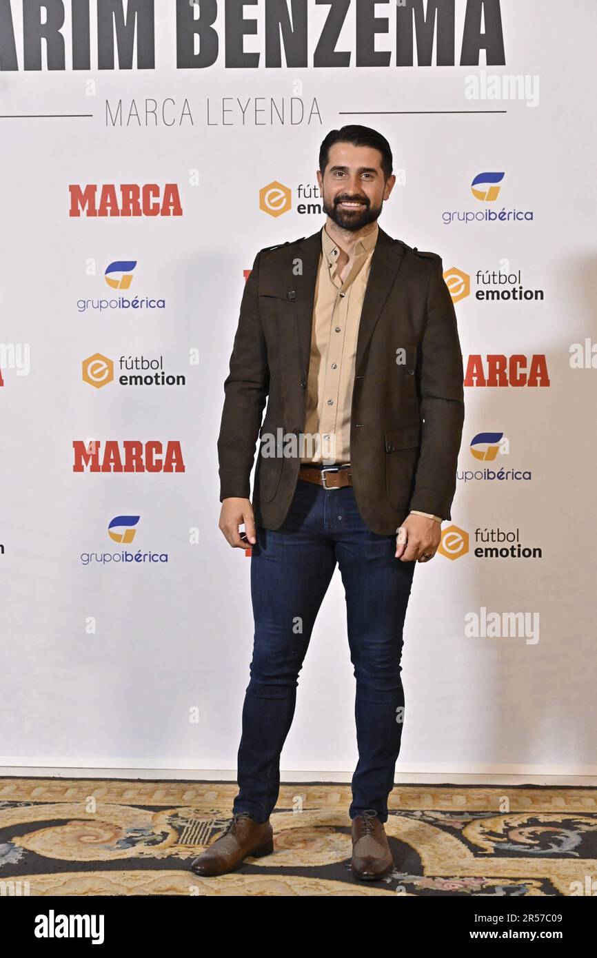 Madrid, Spain. 01st June, 2023. Karim Bezema during Marca Leyenda ...