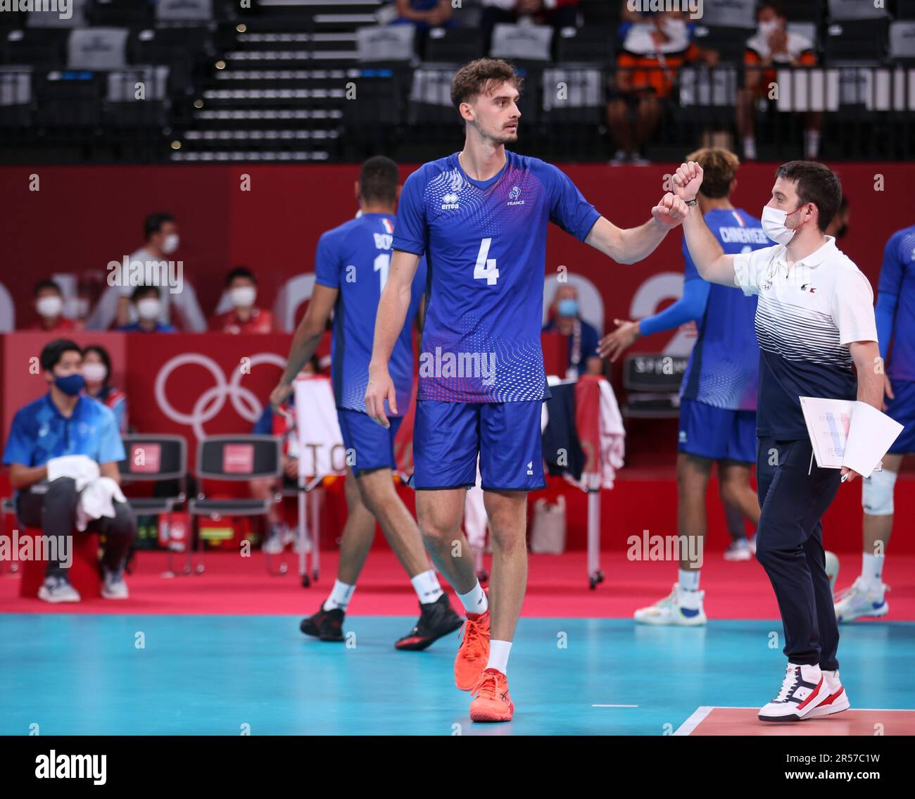 AUG 7, 2021 - Tokyo, Japan: Jean PATRY #4 of Team France in the ...