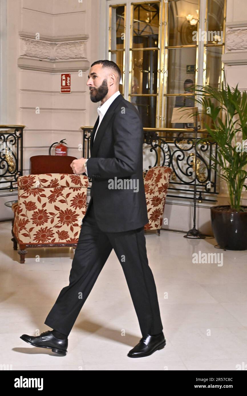 Madrid, Spain. 01st June, 2023. Karim Bezema during Marca Leyenda ...