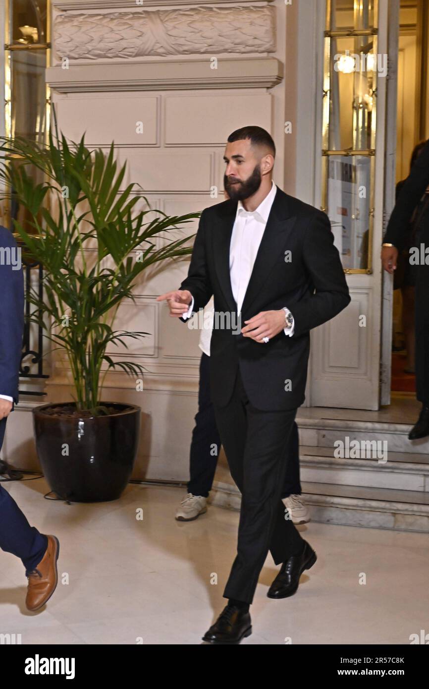 Madrid, Spain. 01st June, 2023. Karim Bezema during Marca Leyenda ...