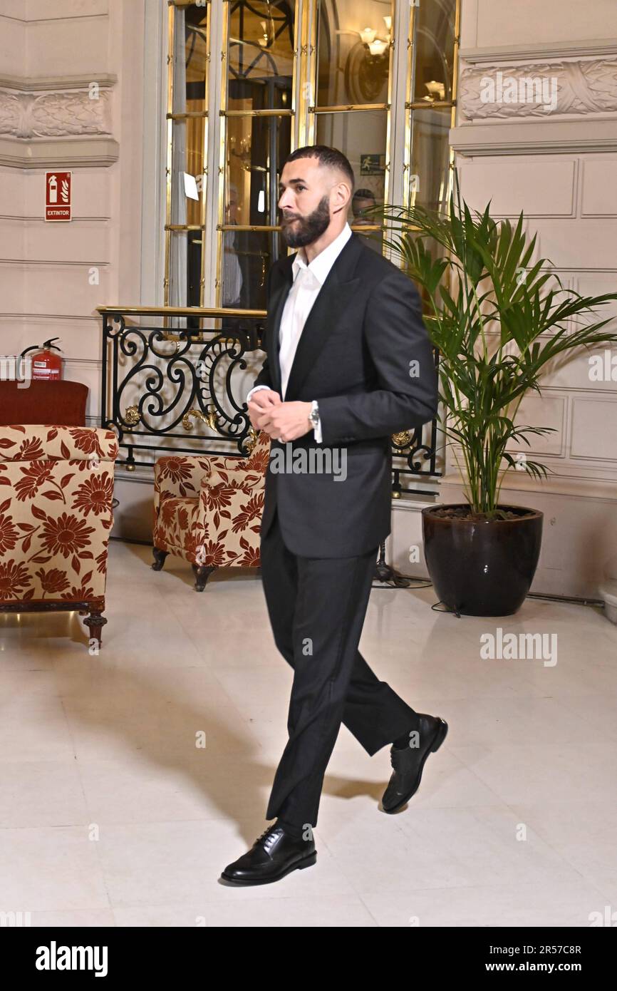 Madrid, Spain. 01st June, 2023. Karim Bezema during Marca Leyenda ...