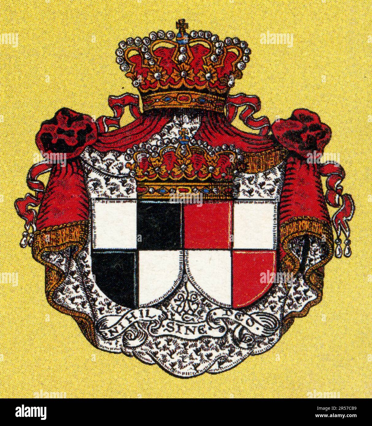 Les armoiries de la princesse Louis-Ferdinand de Prusse, née Donata de ...