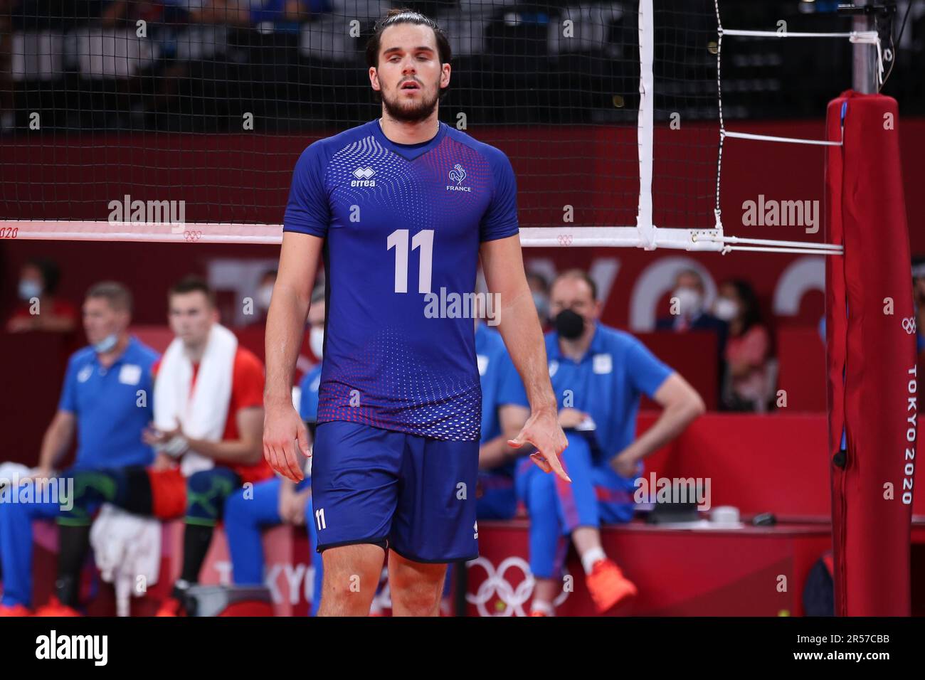 AUG 7, 2021 - Tokyo, Japan: Antoine BRIZARD #11 of Team France in the ...