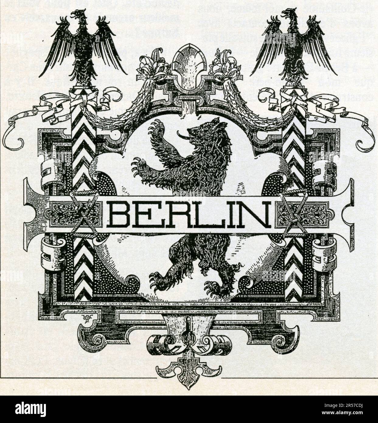 Les armoiries de Berlin Stock Photo - Alamy