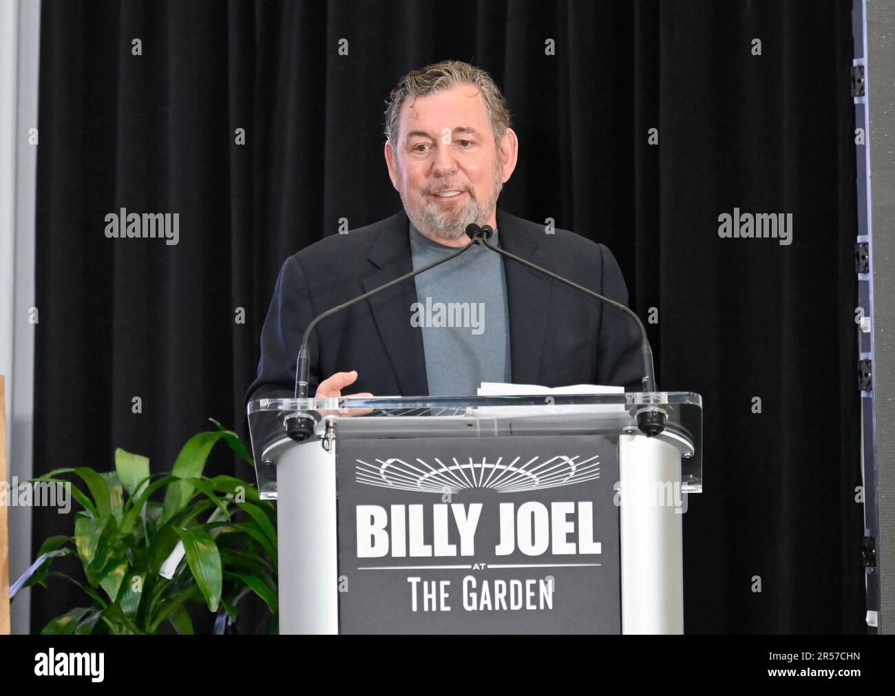 James L. Dolan, executive chairman and CEO MSG Entertainment, announces ...