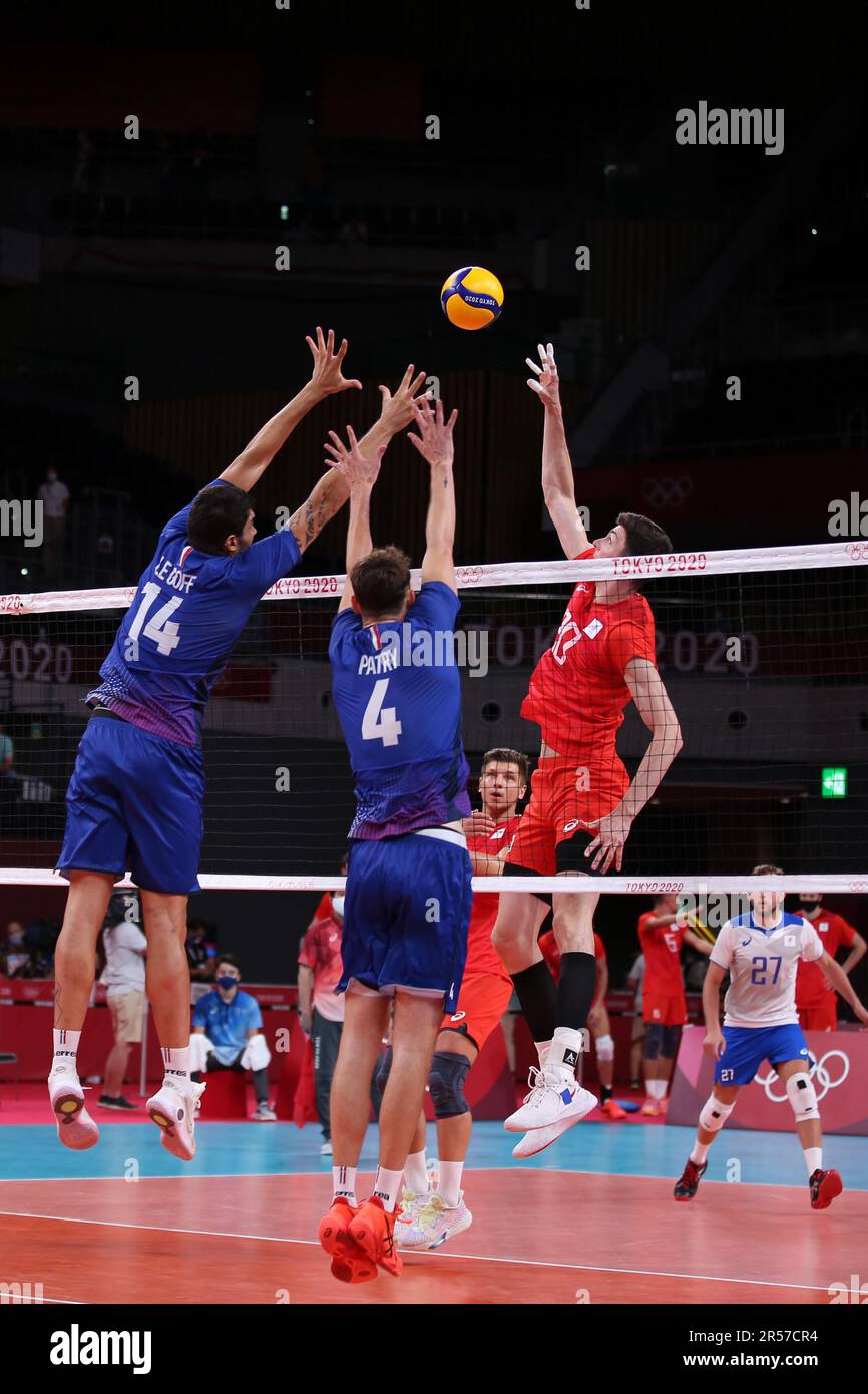 AUG 7, 2021 - Tokyo, Japan: Ilyas KURKAEV #20 of Team Russia in the ...