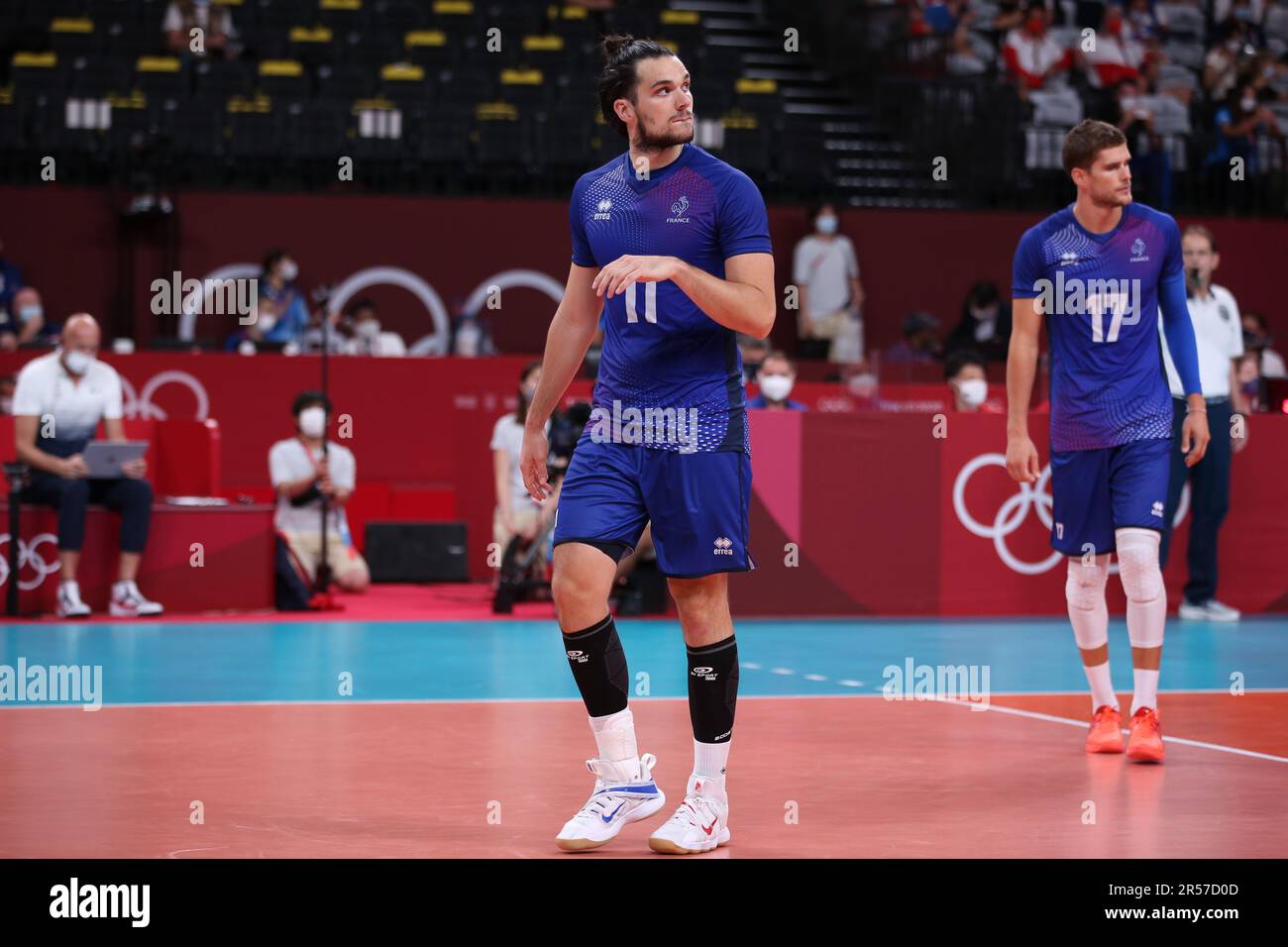 AUG 7, 2021 - Tokyo, Japan: Antoine BRIZARD #11 of Team France in the ...