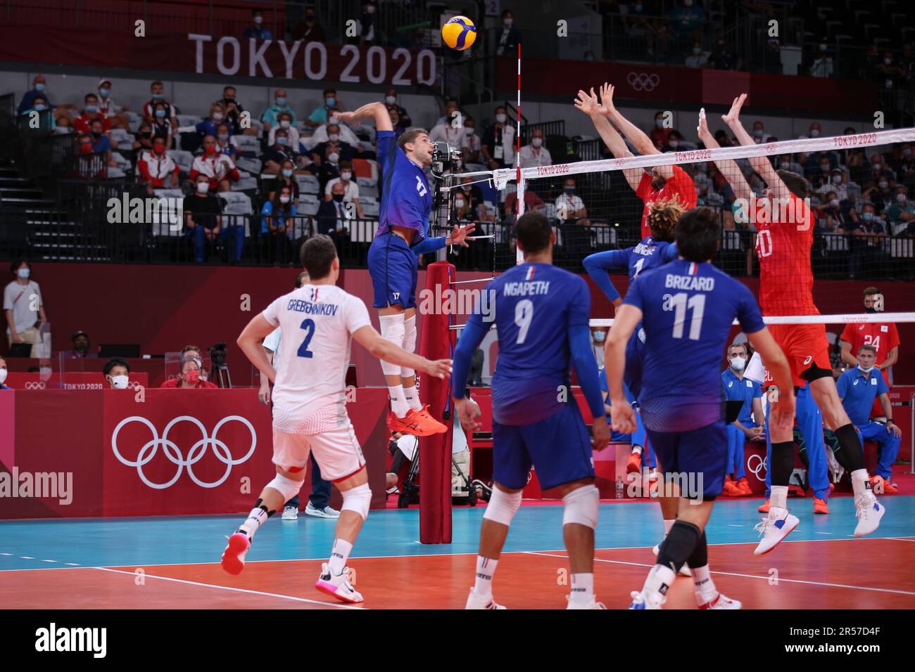 AUG 7, 2021 - Tokyo, Japan: Trevor CLEVENOT #17 of Team France in the ...