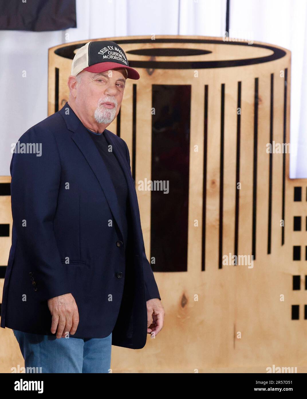New York, United States. 01st June, 2023. Billy Joel stands on a ...