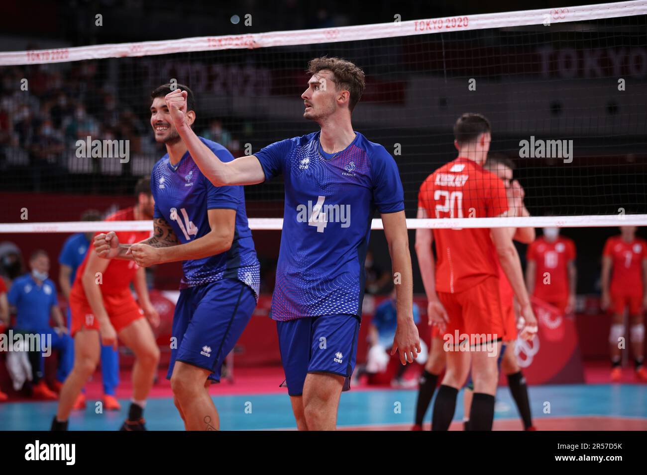 AUG 7, 2021 - Tokyo, Japan: Jean PATRY #4 of Team France in the ...