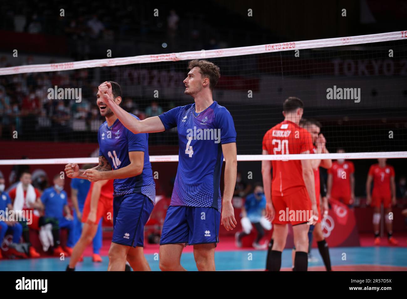 AUG 7, 2021 - Tokyo, Japan: Jean PATRY #4 of Team France in the ...