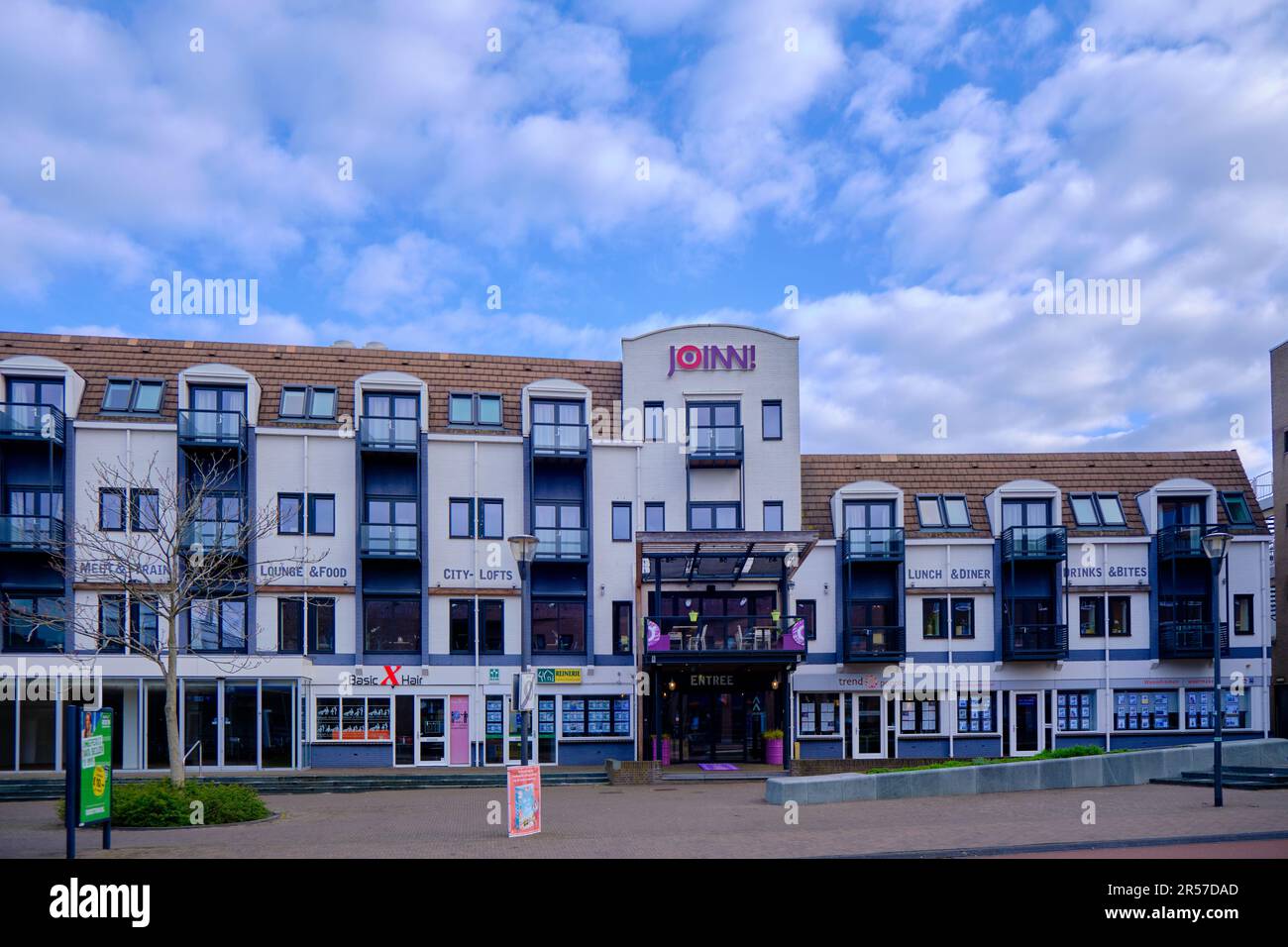 Houten, The Netherlands - April 25 2023. JOINN short stay hotel ...