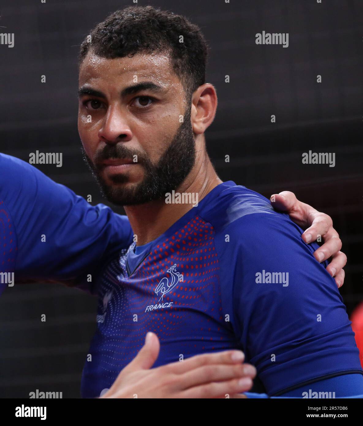 AUG 7, 2021 - Tokyo, Japan: Earvin NGAPETH #9 of Team France in the ...