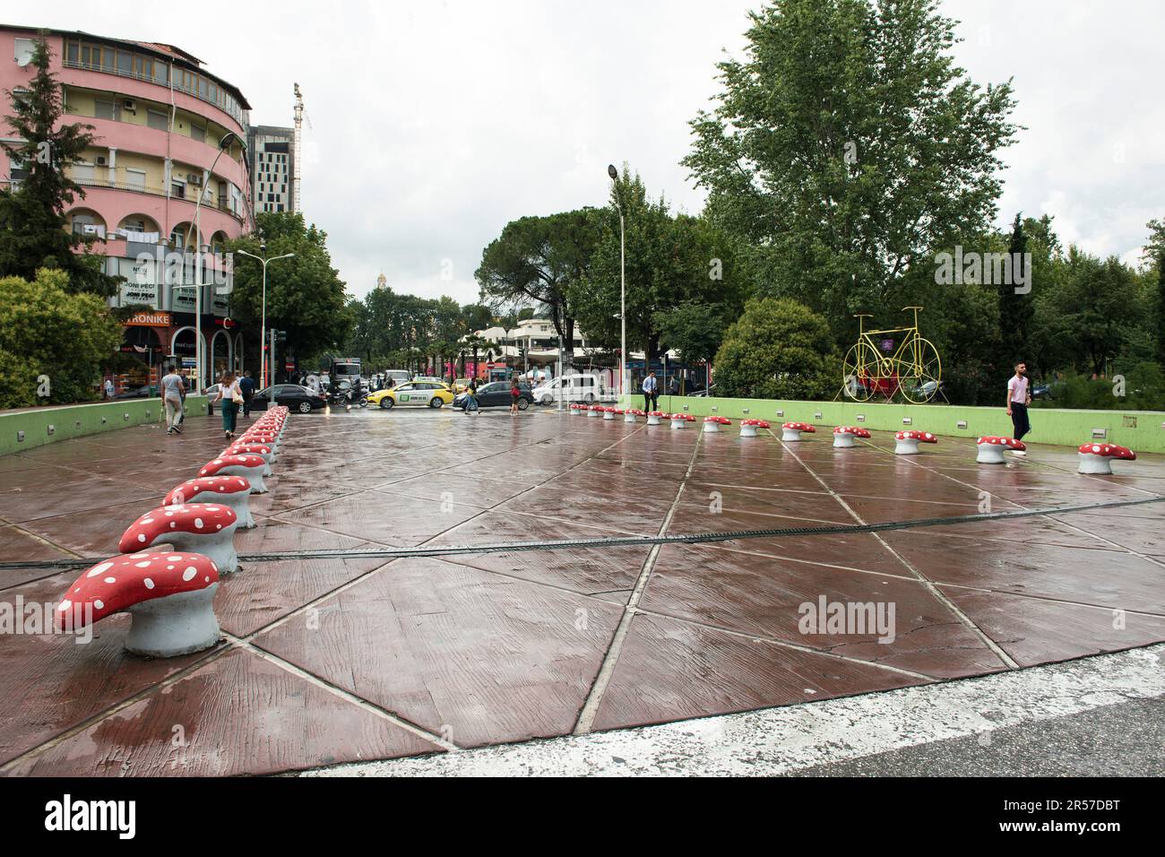 Albania. Balkan Peninsula. Tirana. Daily life Stock Photo - Alamy