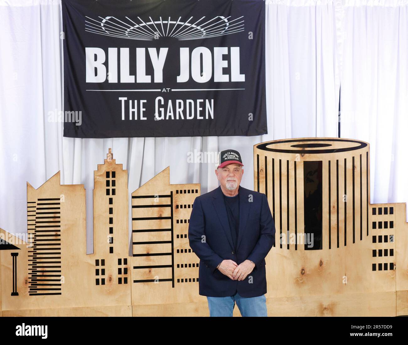 New York, United States. 01st June, 2023. Billy Joel stands on a ...