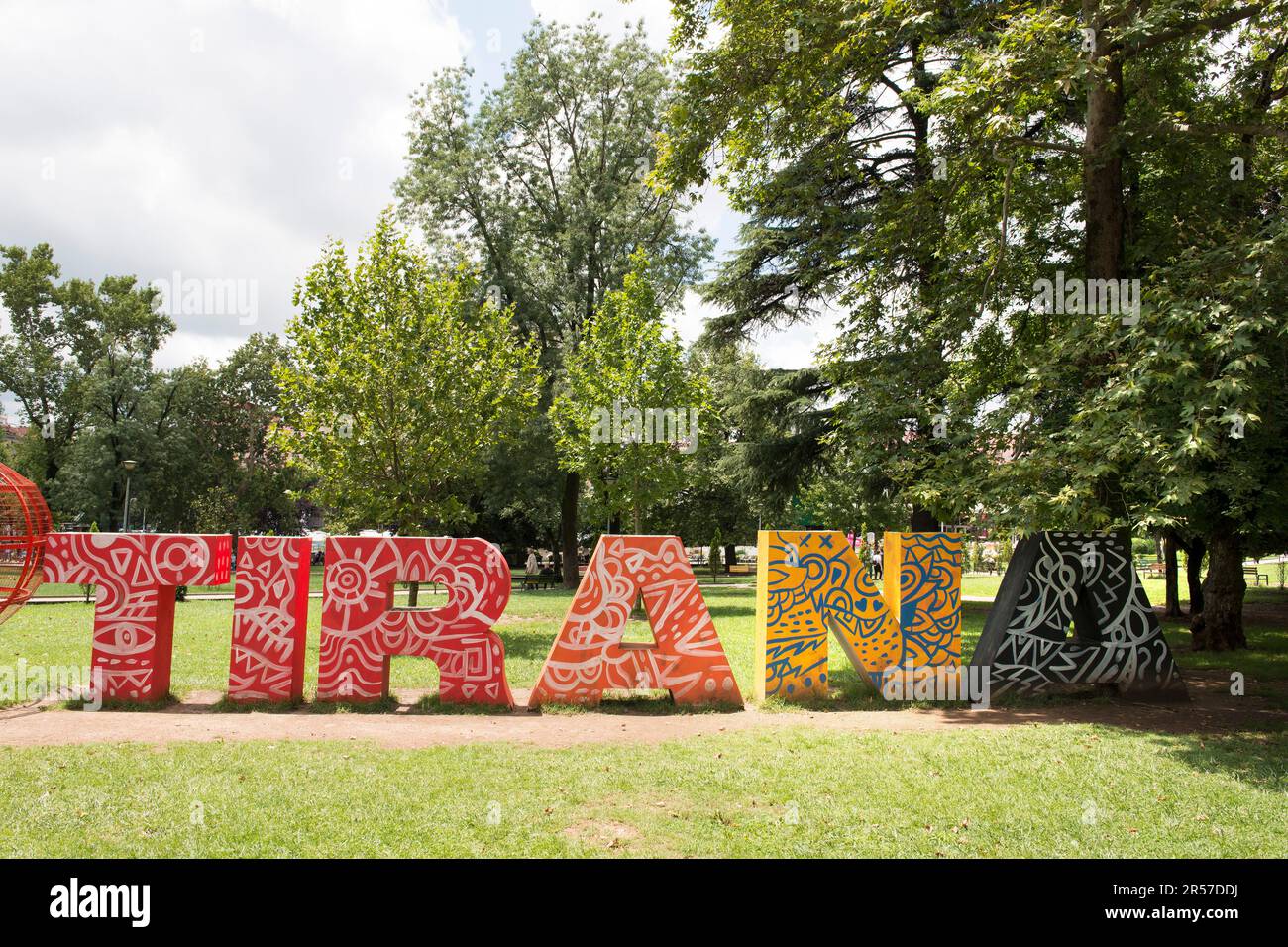 Tirana sign hi-res stock photography and images - Alamy