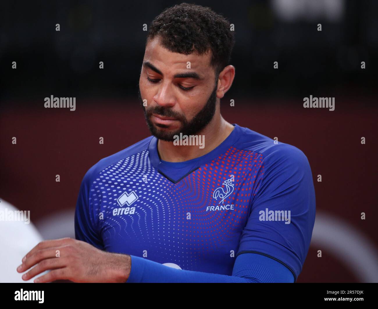 AUG 7, 2021 - Tokyo, Japan: Earvin NGAPETH #9 of Team France in the ...