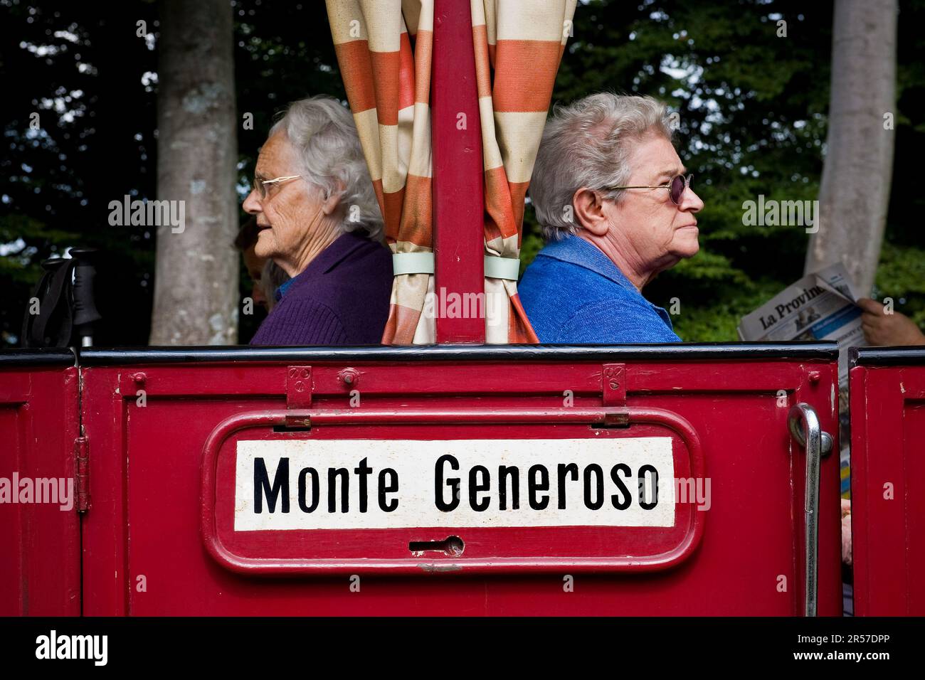 Switzerland. Canton Ticino. Monte Generoso Railway. steam train Stock ...