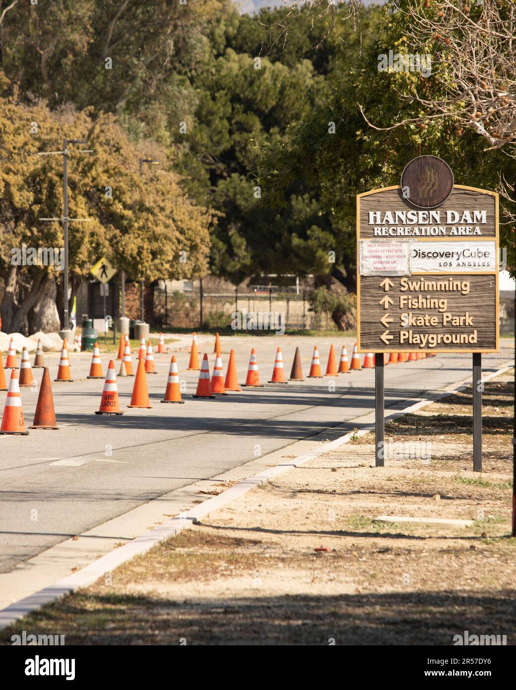 Hansen dam recreation area hi-res stock photography and images - Alamy