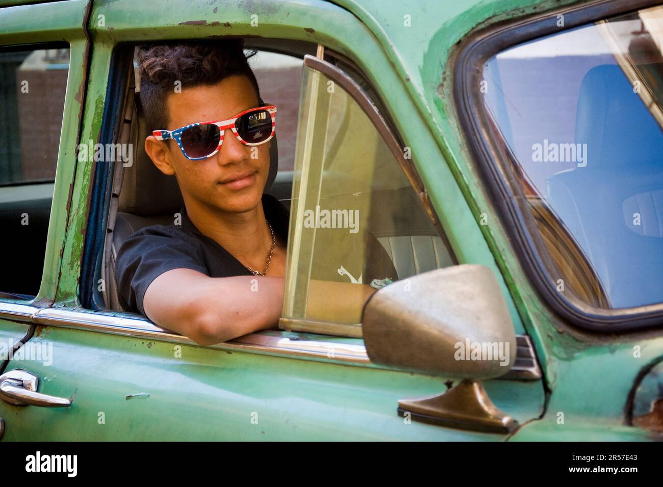 Cuba havana young man hi-res stock photography and images - Alamy