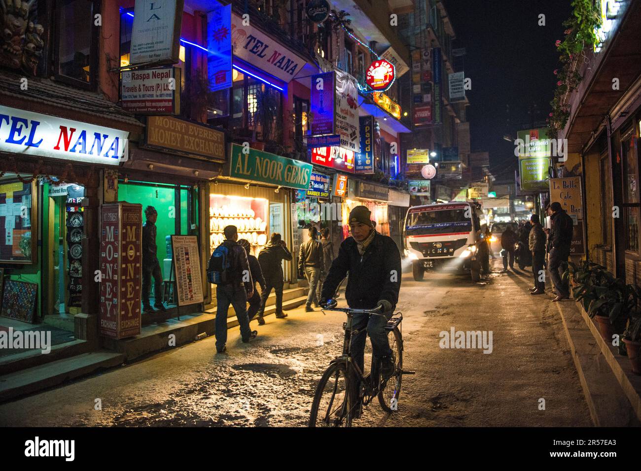 Nepal. Kathmandu. Thamel Stock Photo - Alamy