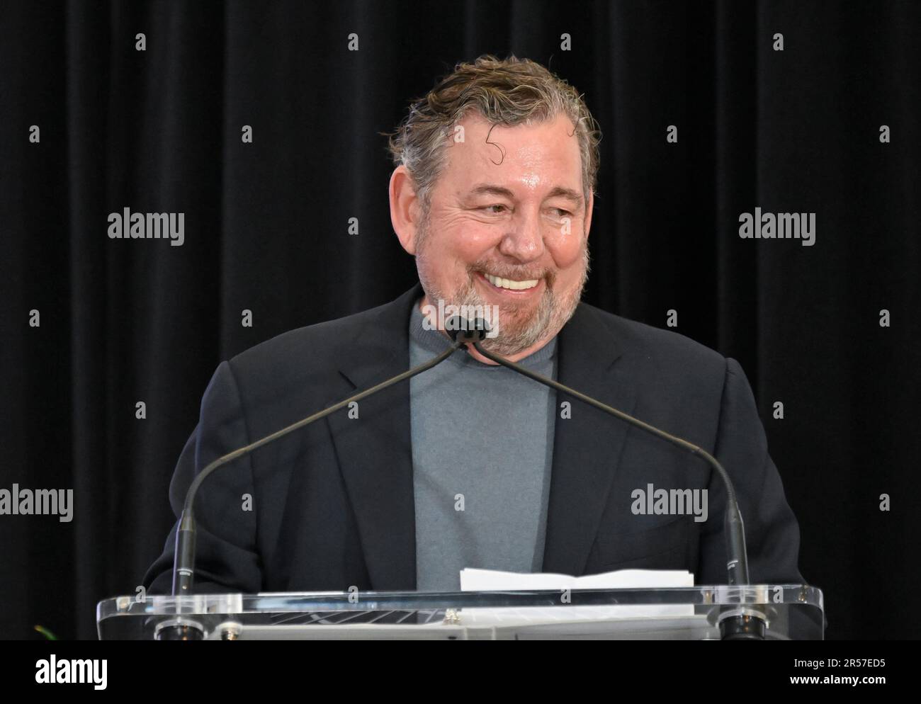 James L. Dolan, executive chairman and CEO MSG Entertainment, announces ...