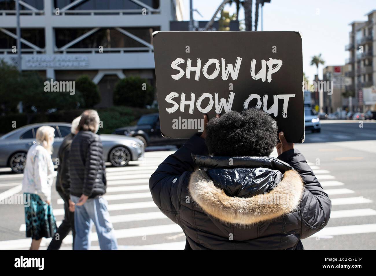 Latora Green, co-founder of the Valley of Change, outside the Sherman ...