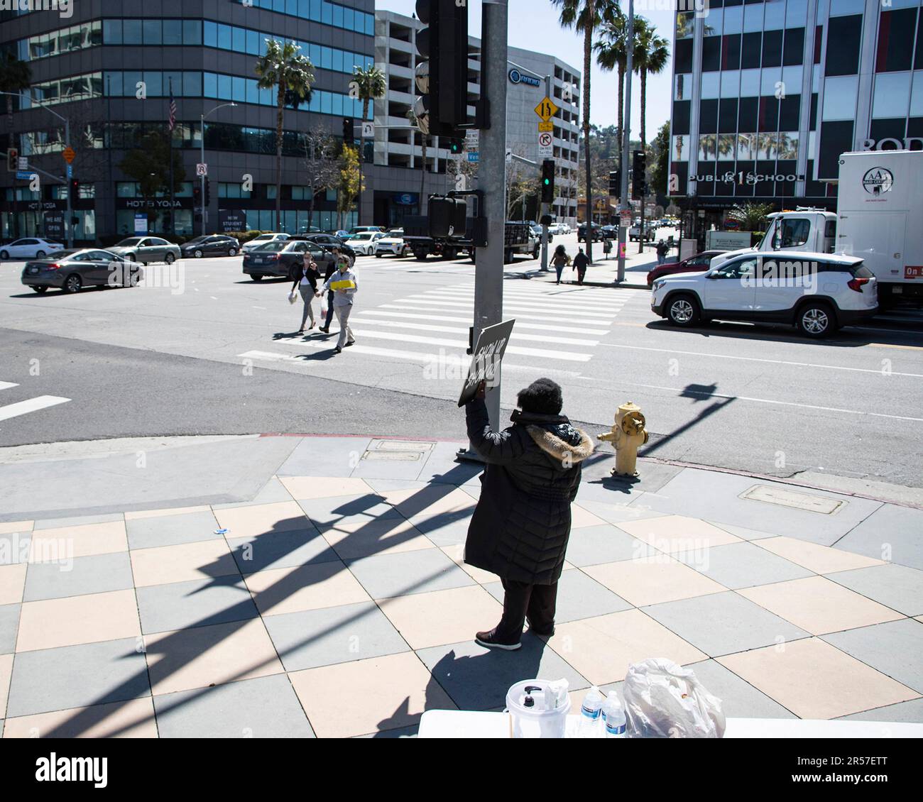 Latora Green, co-founder of the Valley of Change, outside the Sherman ...