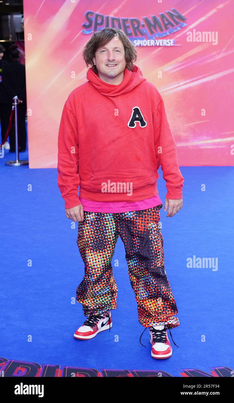 Daniel Pemberton attending the UK gala screening of Spider-Man: Across ...