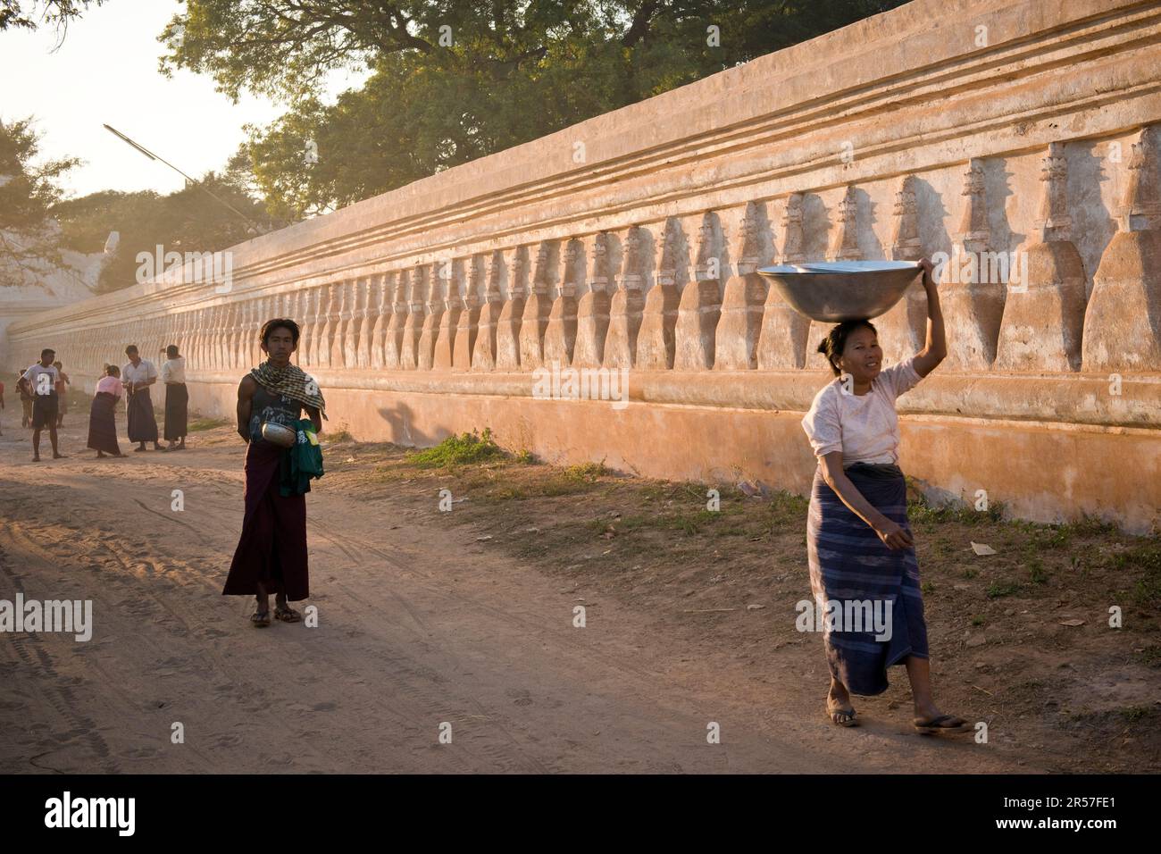 Myanmar. Bagan. Daily life Stock Photo - Alamy