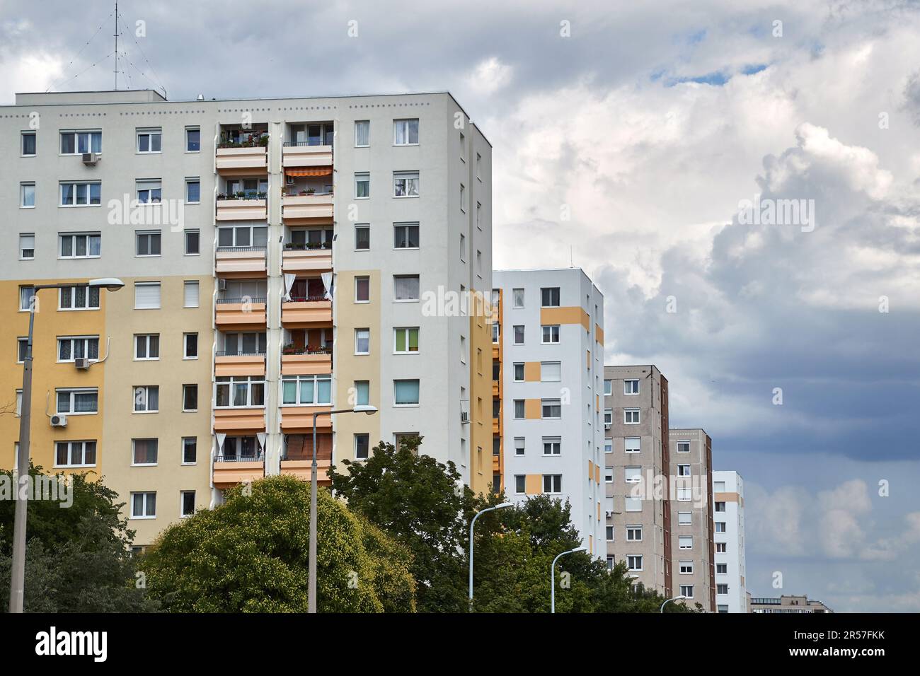 Block of Flats Stock Photo - Alamy