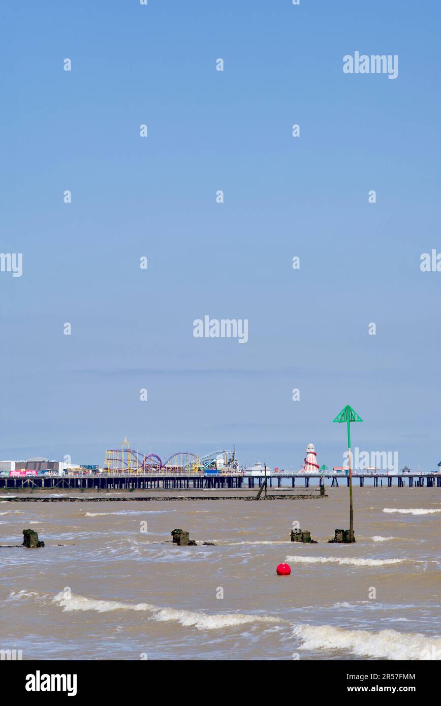 Sewage outflow pipe Clacton on Sea Stock Photo - Alamy