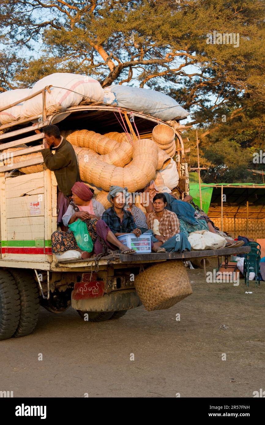 Myanmar. Bagan. Daily life Stock Photo - Alamy