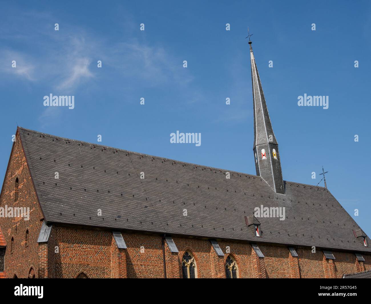 the small village of Burlo in westphalia Stock Photo - Alamy