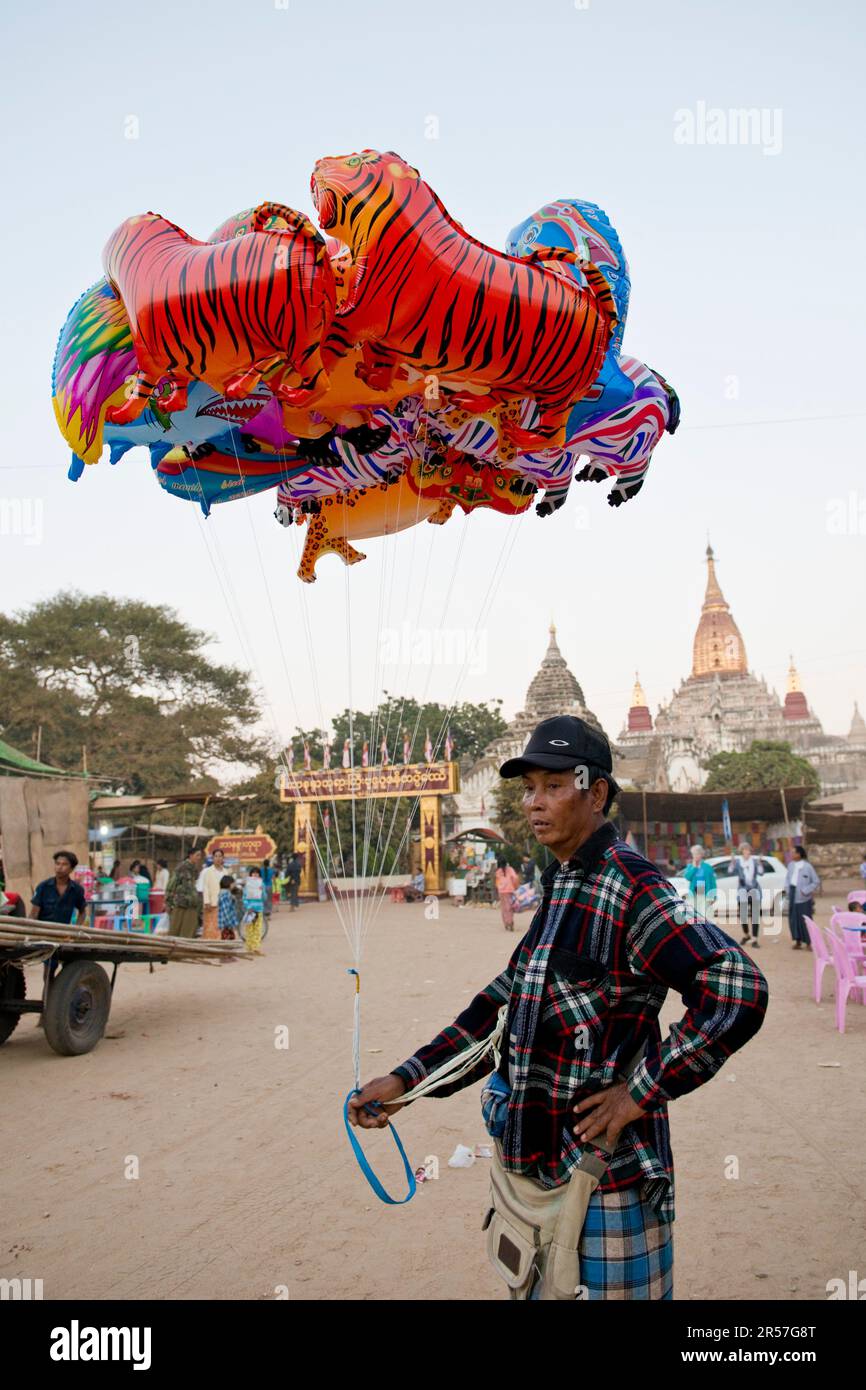Myanmar. Bagan. Daily life Stock Photo - Alamy
